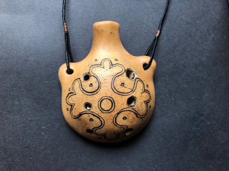 Ceramic Ocarina Handmade Decorated Ocarina Musical Instrument | Etsy