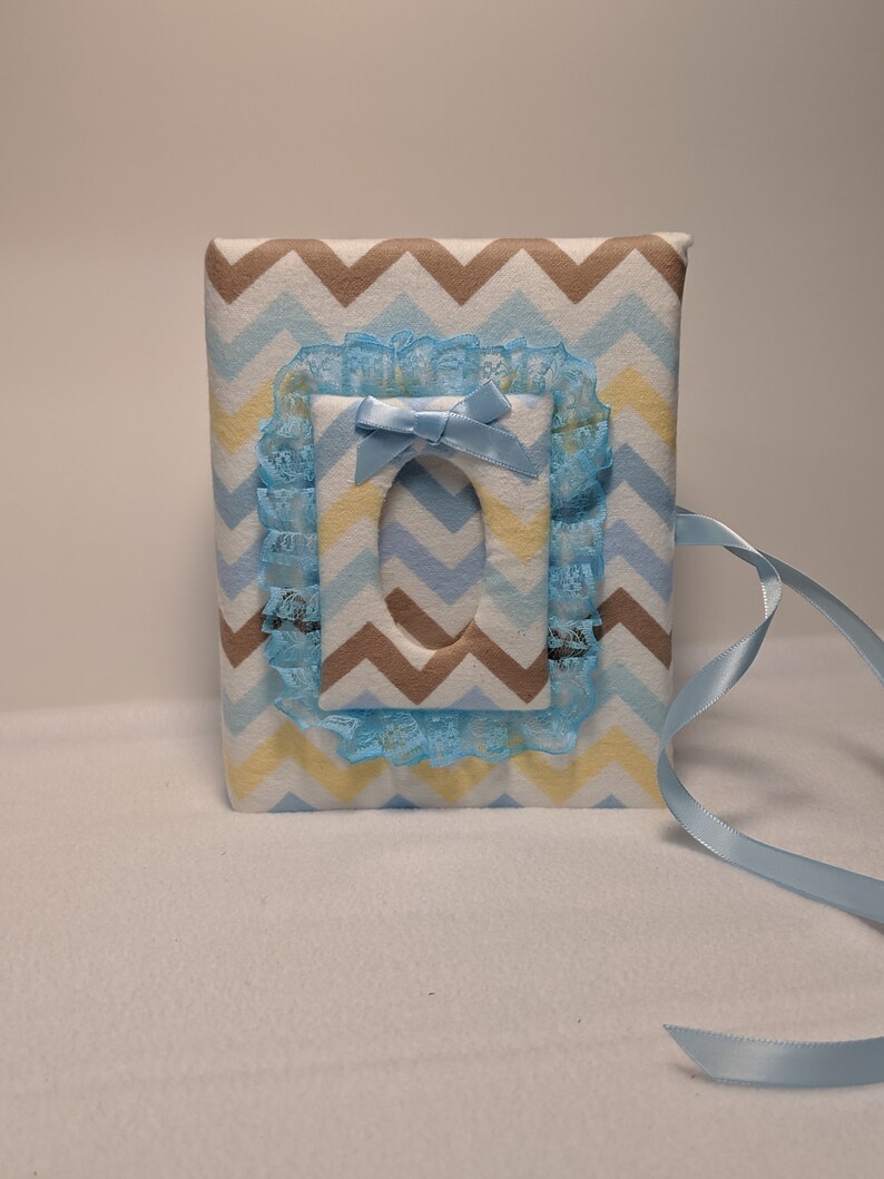 Custom Baby Boy Photo Album Flannel Fabric Holds 100 4x6 | Etsy