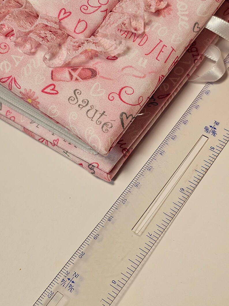 Pink and Gray Dance Ballet Custom Photo Album for Baby Girl - Ballet ...