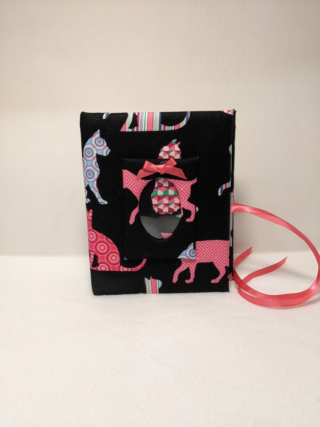 Custom Kitten Photo Album Holds 100 4x6 Photos Handmade Cat Photo Album ...