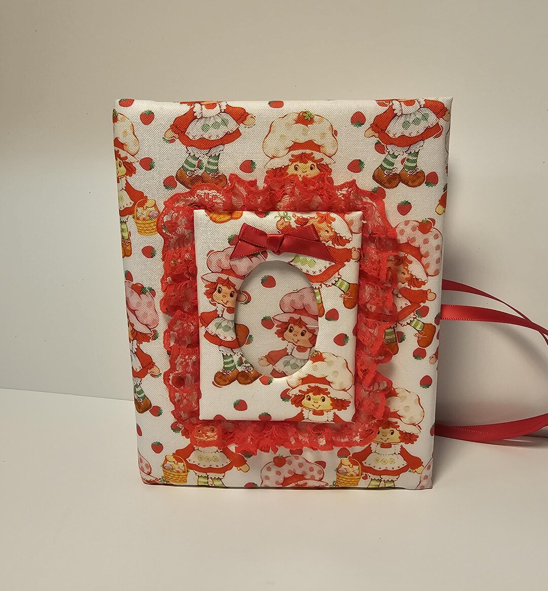 Custom Girls Photo Album, Strawberry Shortcake Photo Album - Holds 100 ...