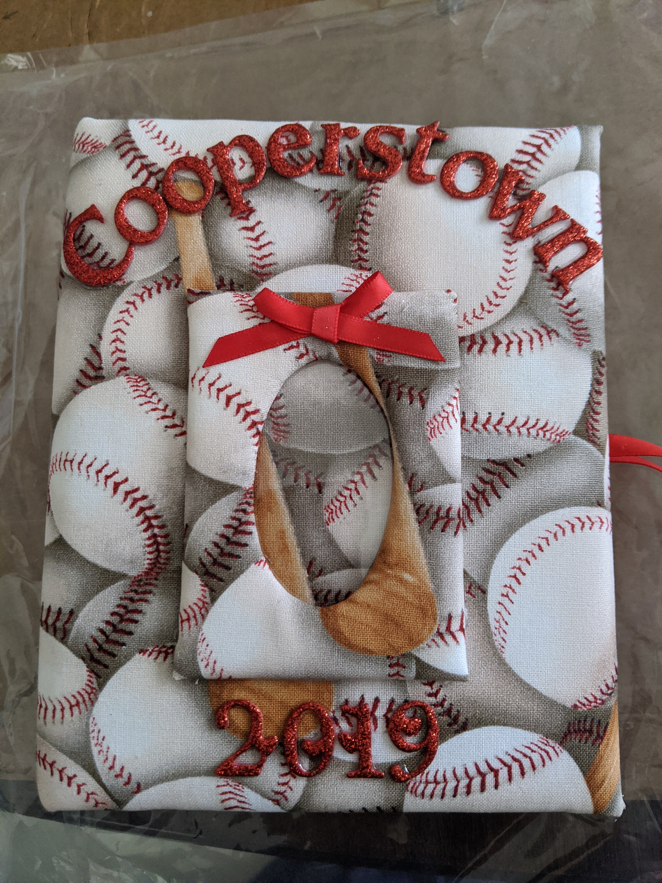 Baseball Photo Album Sports Photo Album Handmade - Etsy