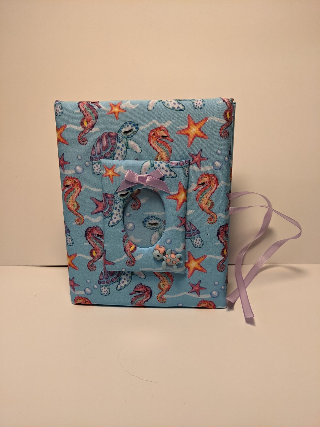 Sea Turtles and Sea Horses Photo Album - Holds 100 4x6 Photos - Prefect ...