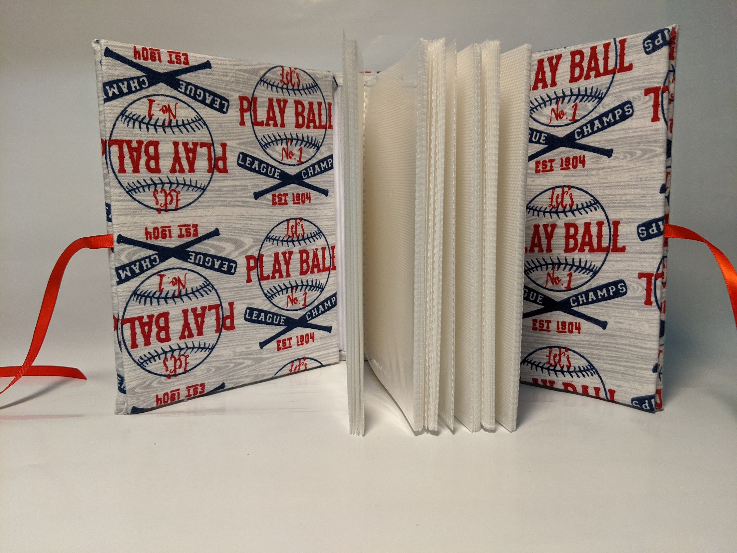 Baseball Photo Album Sports Photo Album Handmade | Etsy