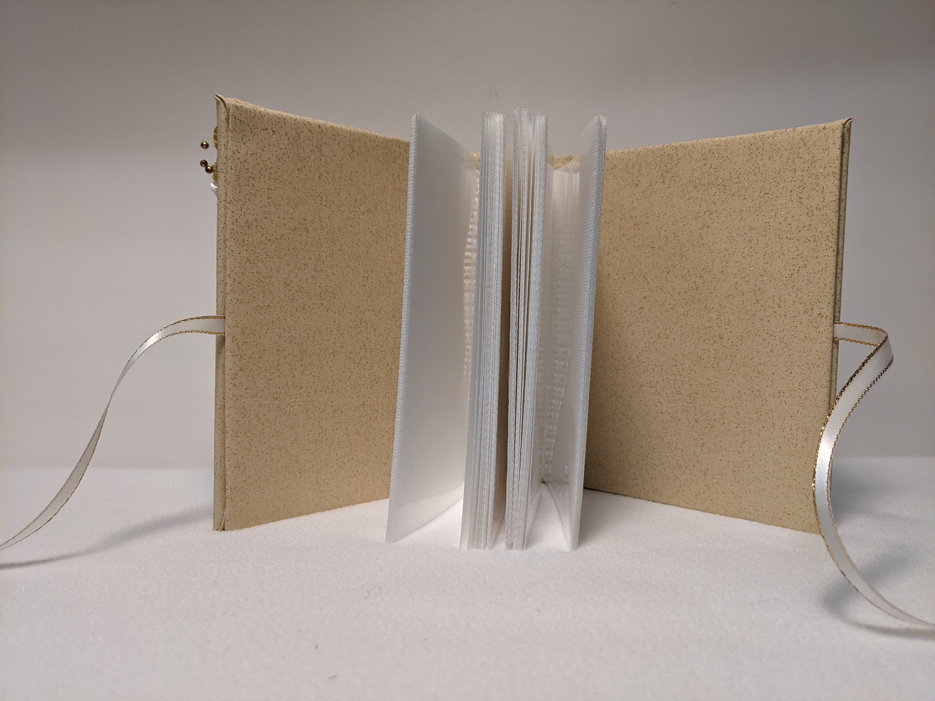 BEAUTIFUL Custom Gold Wedding Photo Album Handmade 7 X 5 - Etsy