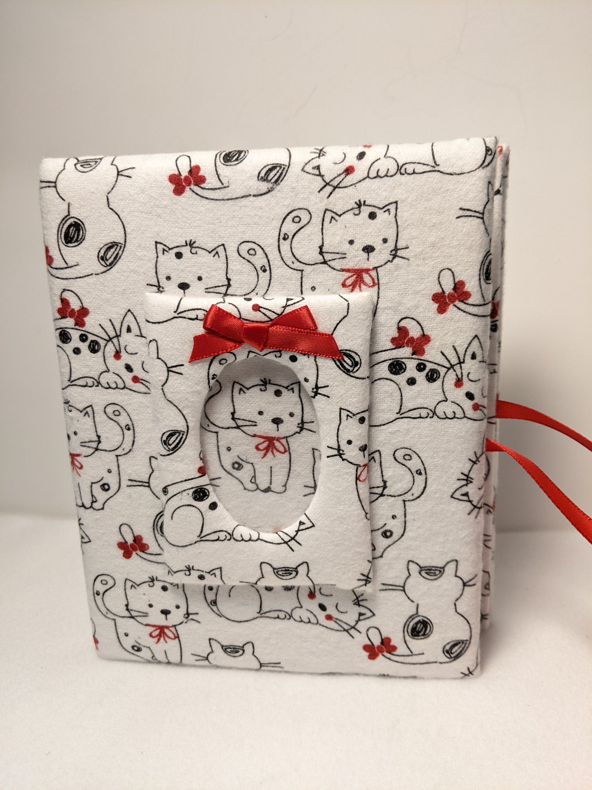 Custom Kitten Photo Album 2 - Holds 100 4x6 Photos - Handmade Cat Photo ...