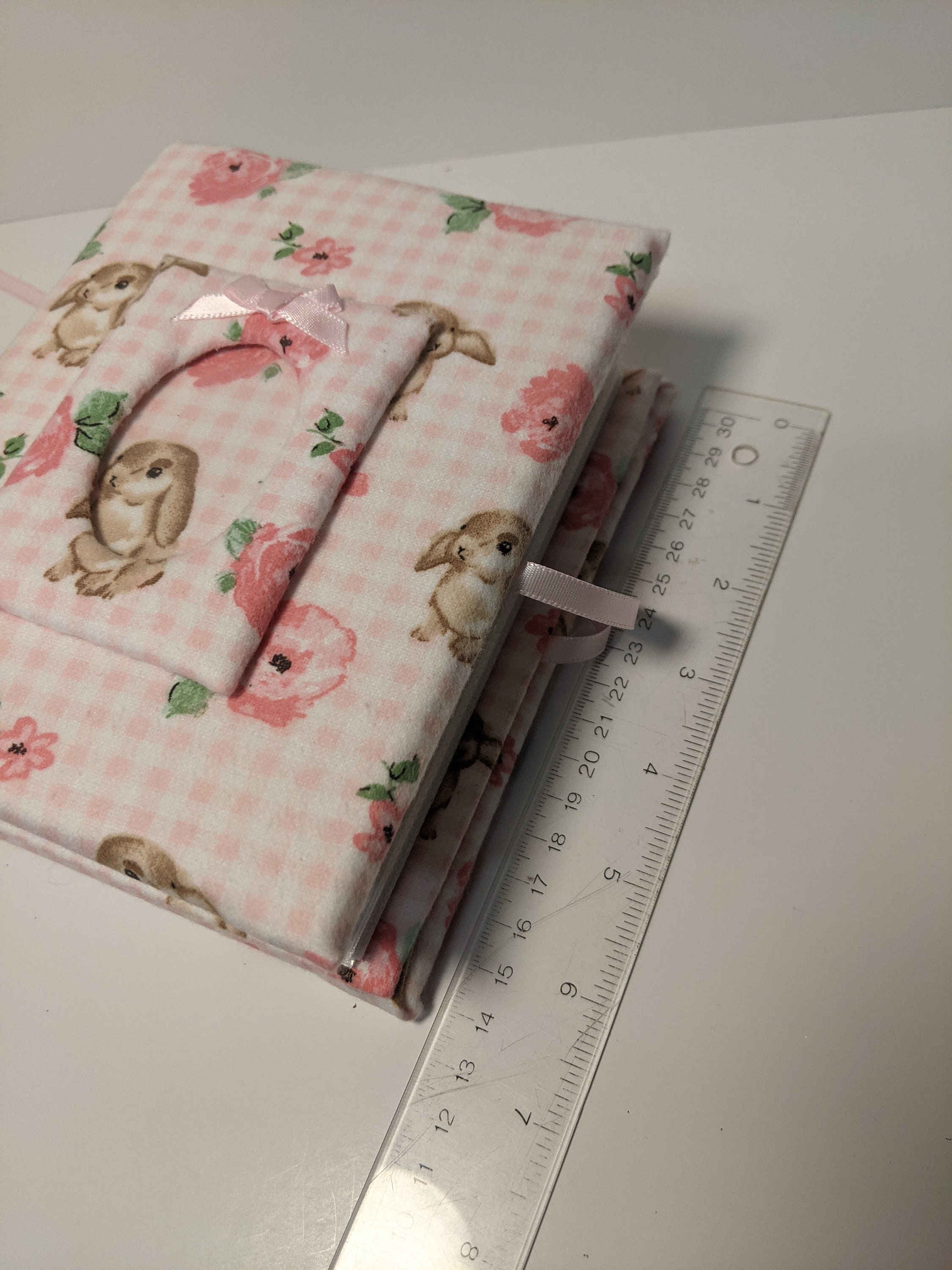 Personalized Pink Bunny Photo Album for Easter Holds 100 4 | Etsy