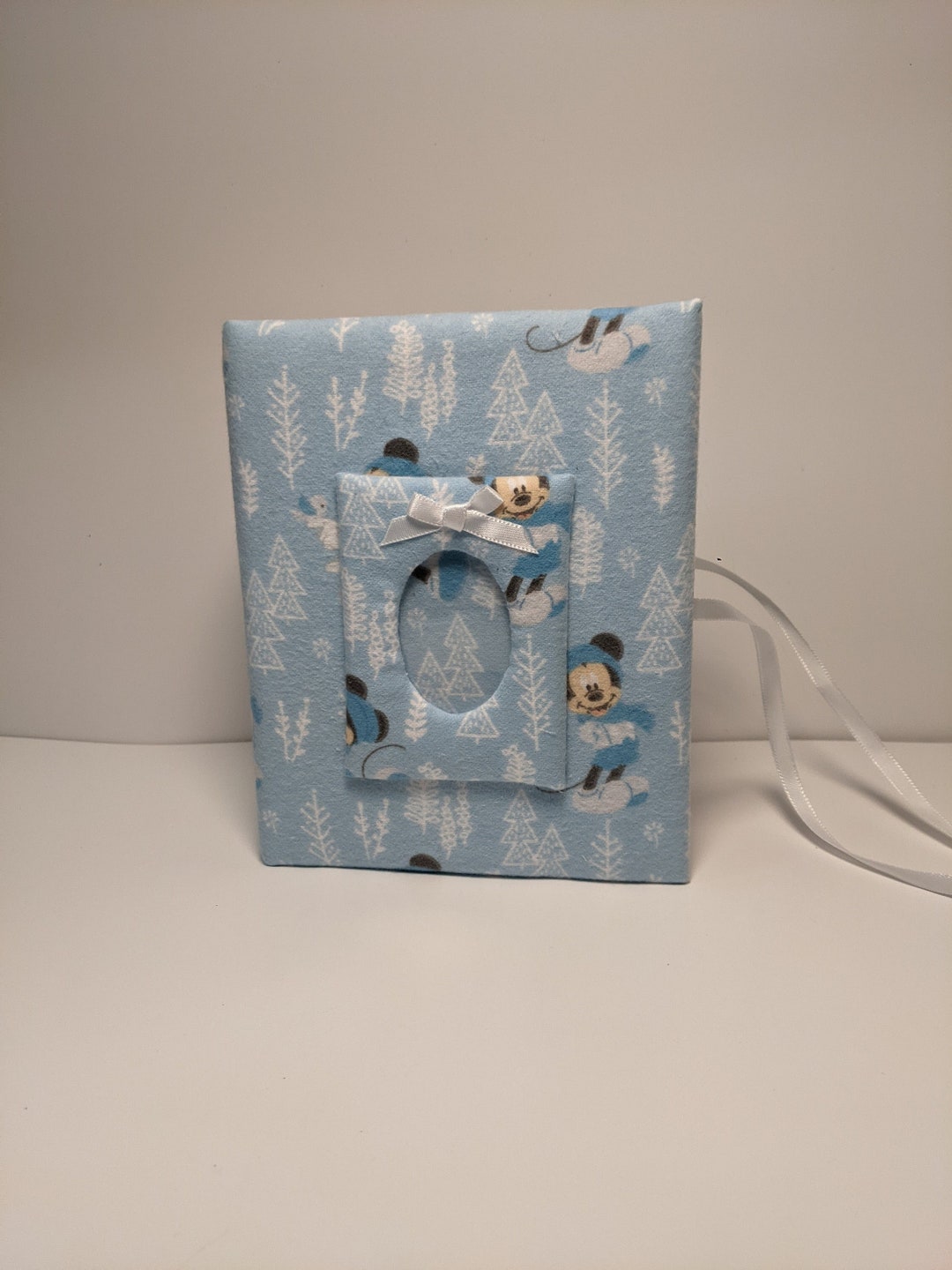 Disneys Winter Mickey Mouse Photo Album Baby Boy Photo Album Handmade ...