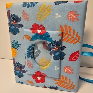 New Stitch Photo Album Disney Photo Album Holds 100 4x6 Photos Handmade ...