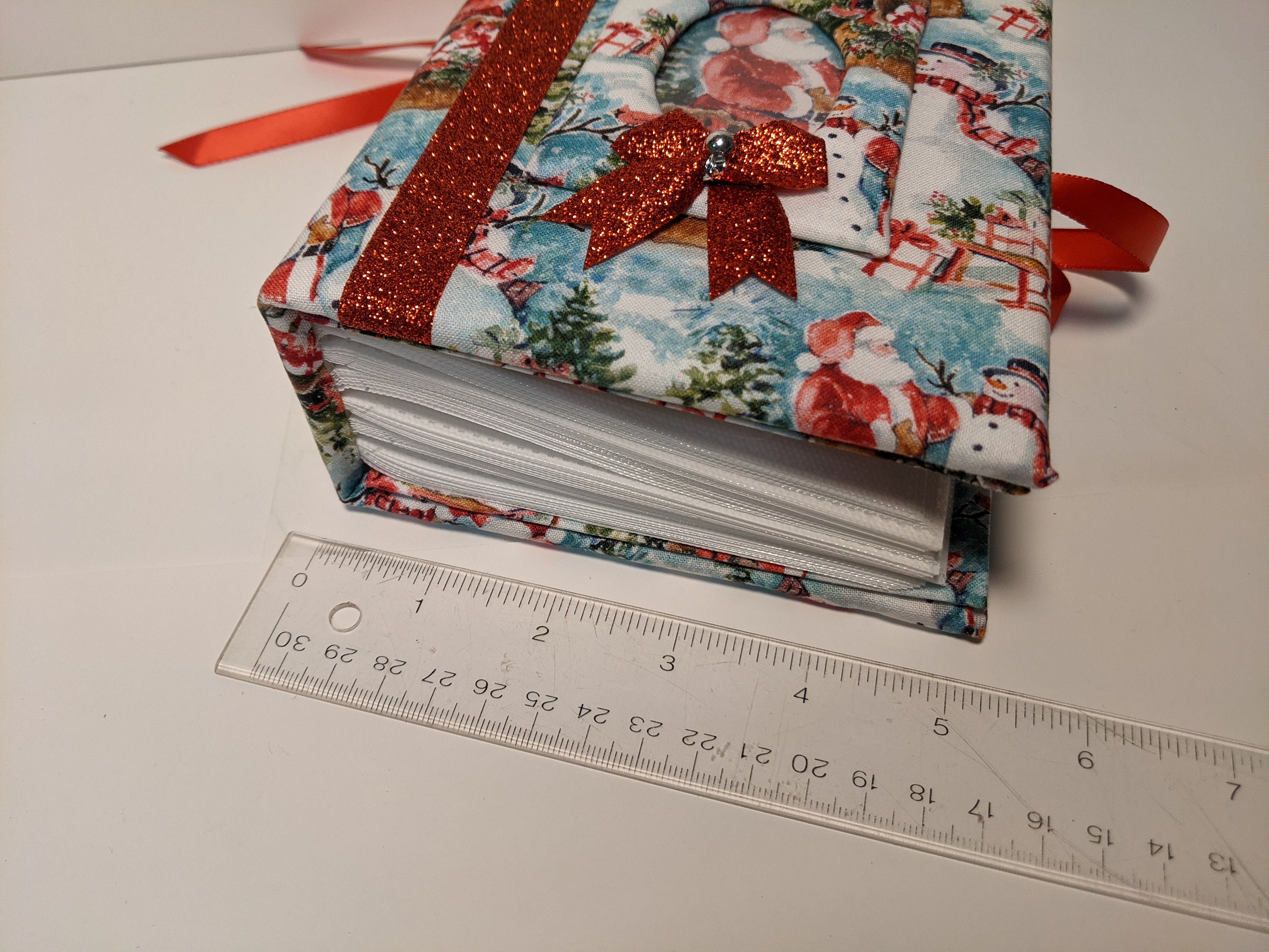 New Christmas Santa Photo Album Holds 100 4x6 Photos - Etsy