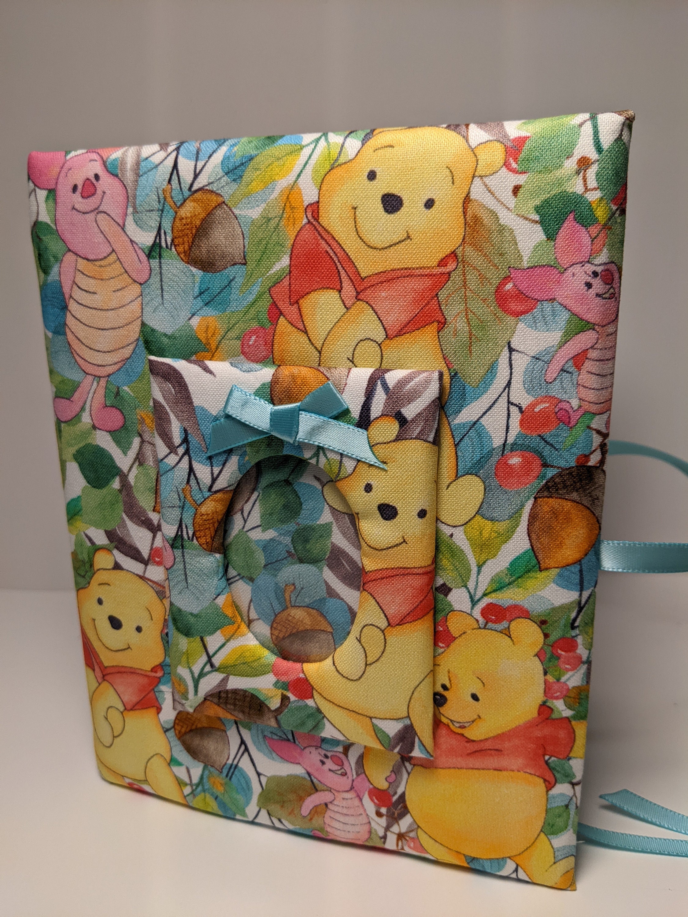 Handmade Winnie the Pooh Baby Photo Album: Acorn Design, Holds 100 4x6 ...
