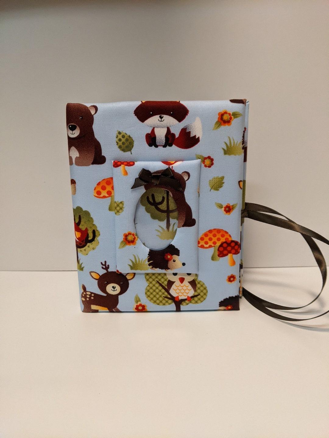 Woodland Baby Animals for Boy, Baby Boy Photo Album Handmade Holds 100 ...