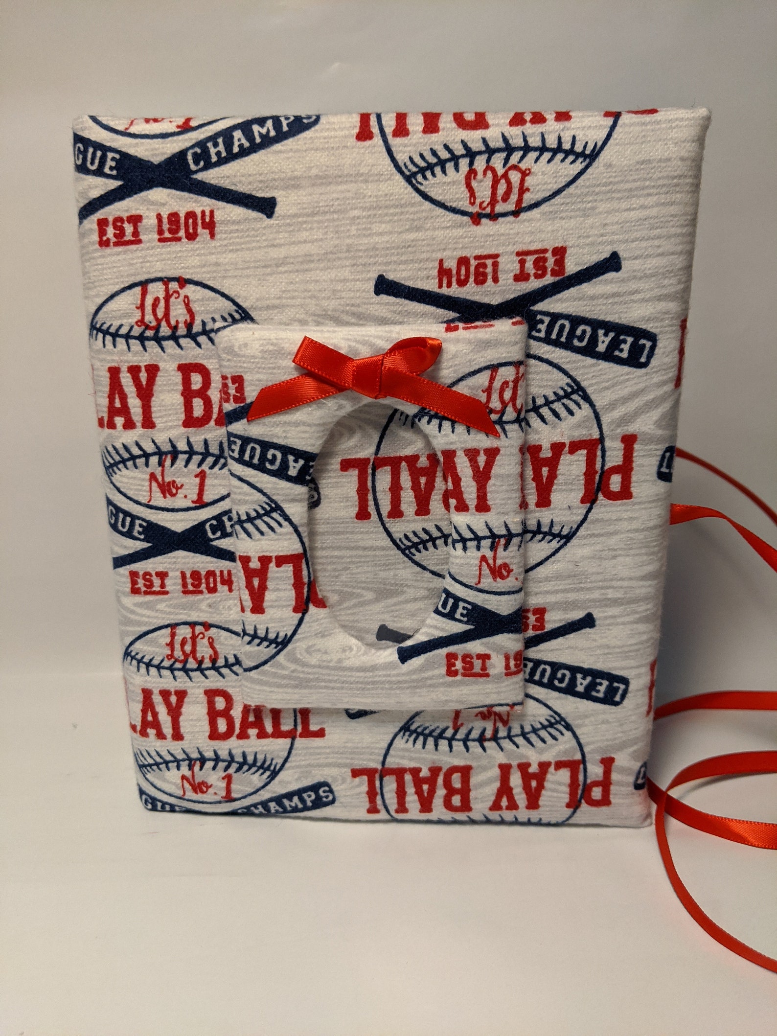 Baseball Photo Album Sports Photo Album Handmade | Etsy