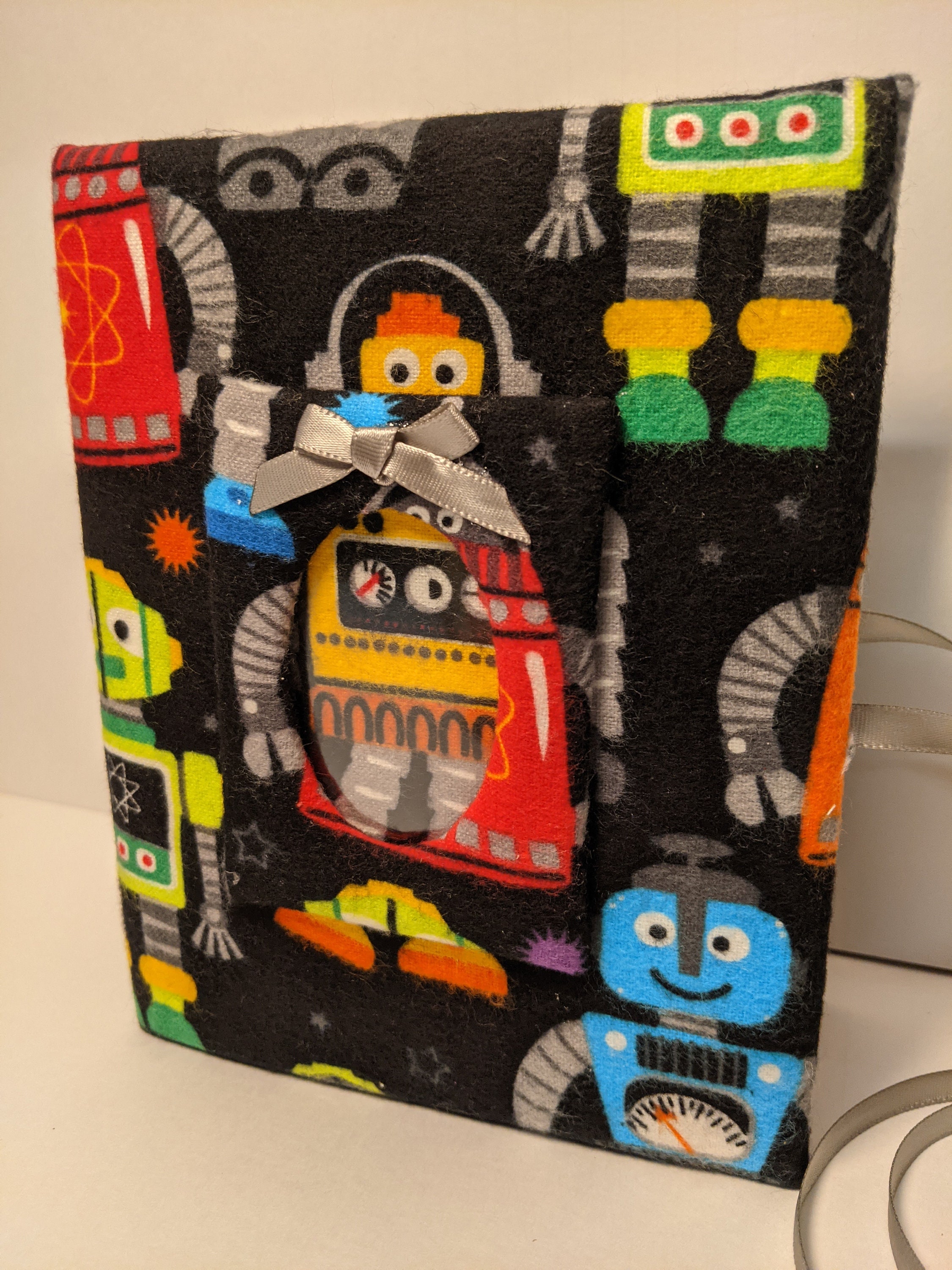 Robot Photo Album Personalized Photo Album Holds 100 4x6 | Etsy