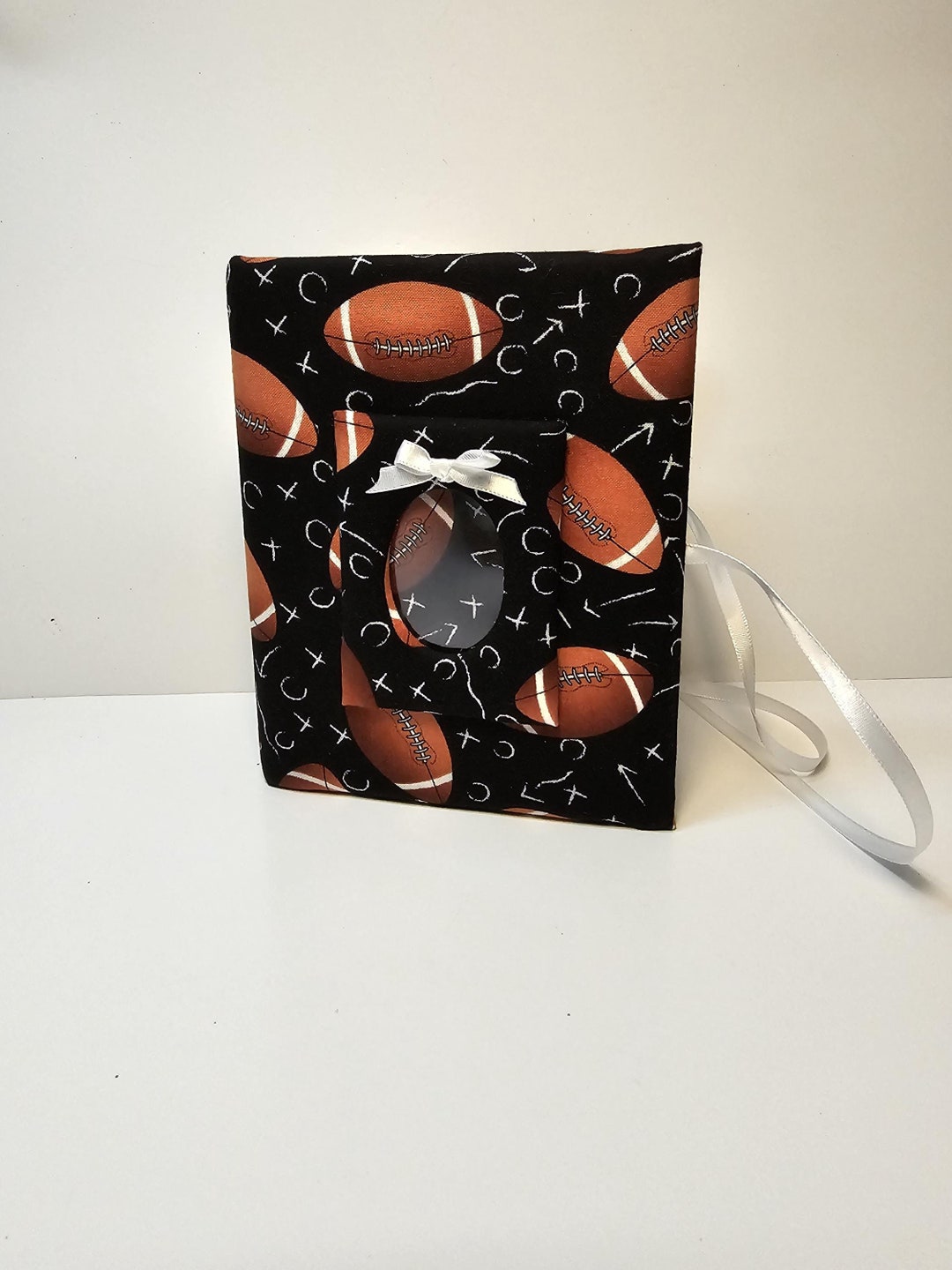 Custom Football Photo Album - Holds 100 4x6 Photos - Handmade Football ...