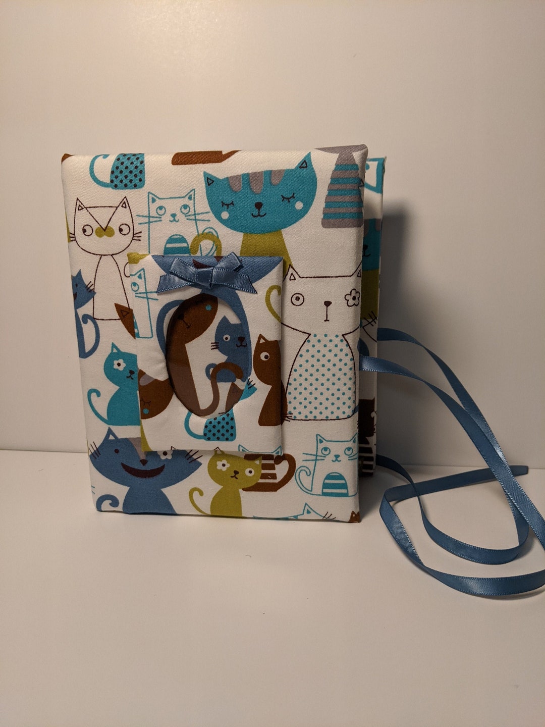 Custom Kitten Photo Album Holds 100 4x6 Photos Handmade Cat Photo Album ...