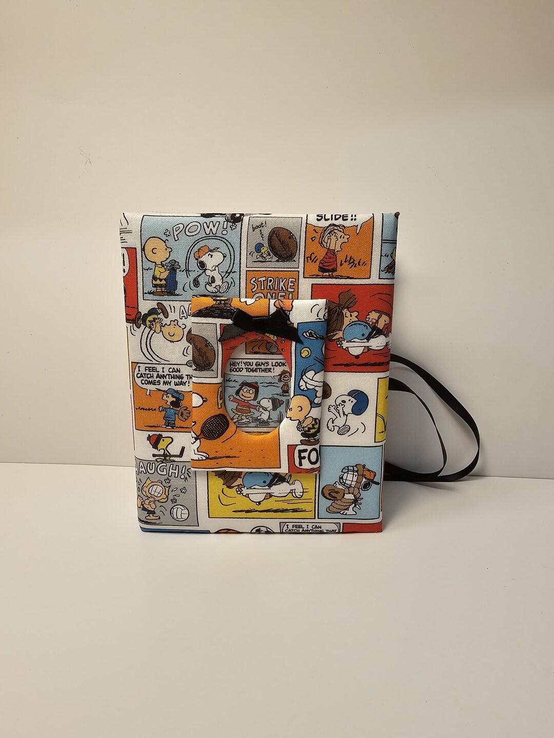 Handmade Snoopy Photo Album: Peanuts Comic Book Fabric, Holds 100 ...