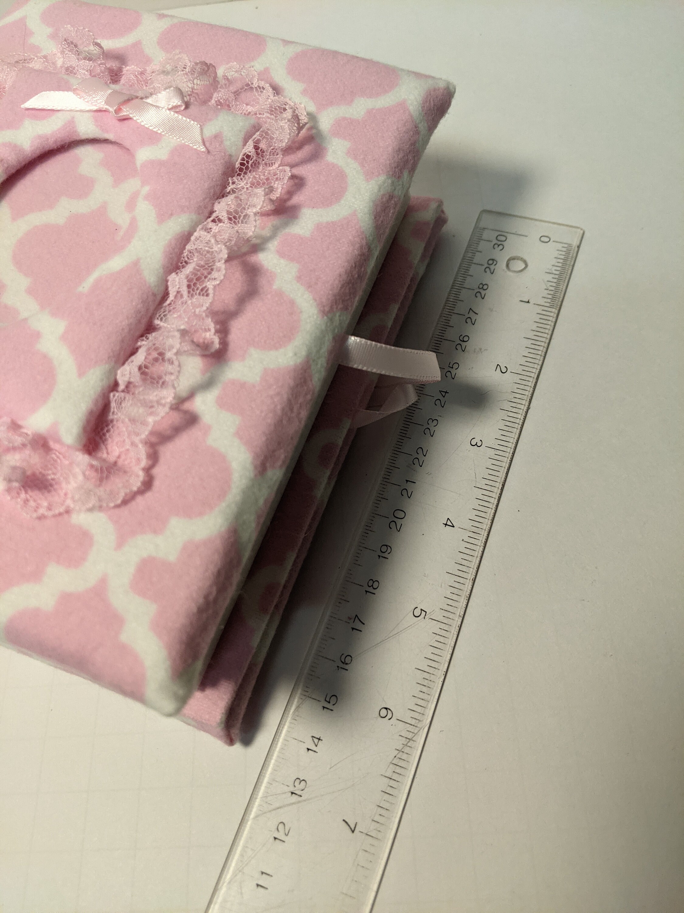 White and Pink Photo Album Holds 100 4x6 Photos Handmade - Etsy