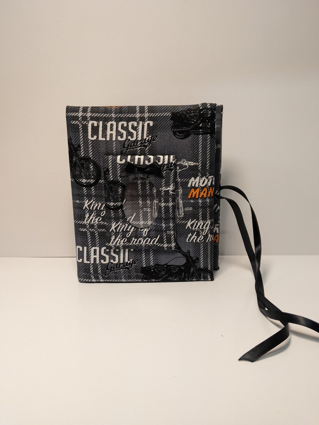 New!! Motorcycle Photo Album - Bike Photo Album - Holds 100 4x6 Photos ...