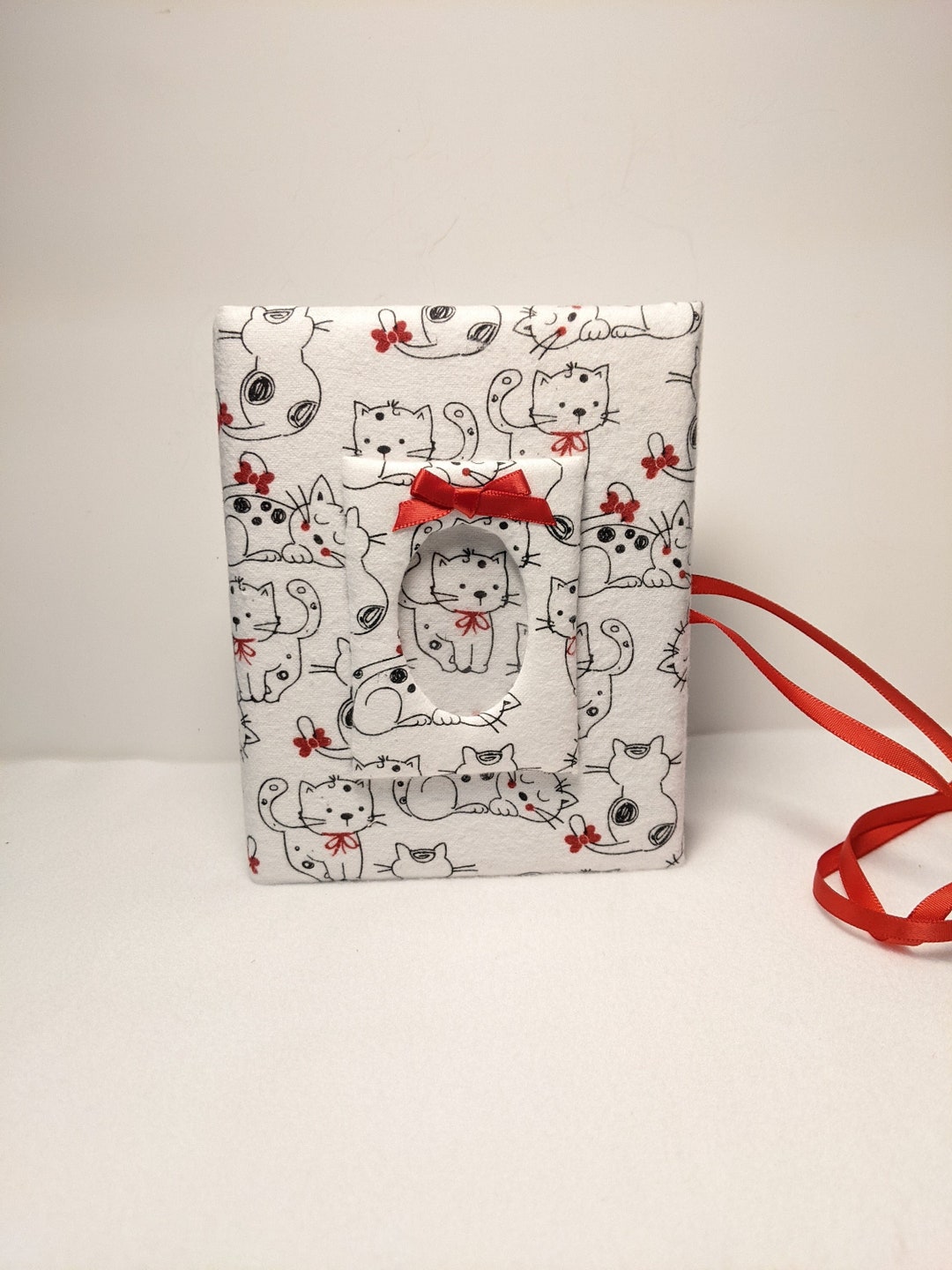 Custom Kitten Photo Album 2 - Holds 100 4x6 Photos - Handmade Cat Photo ...