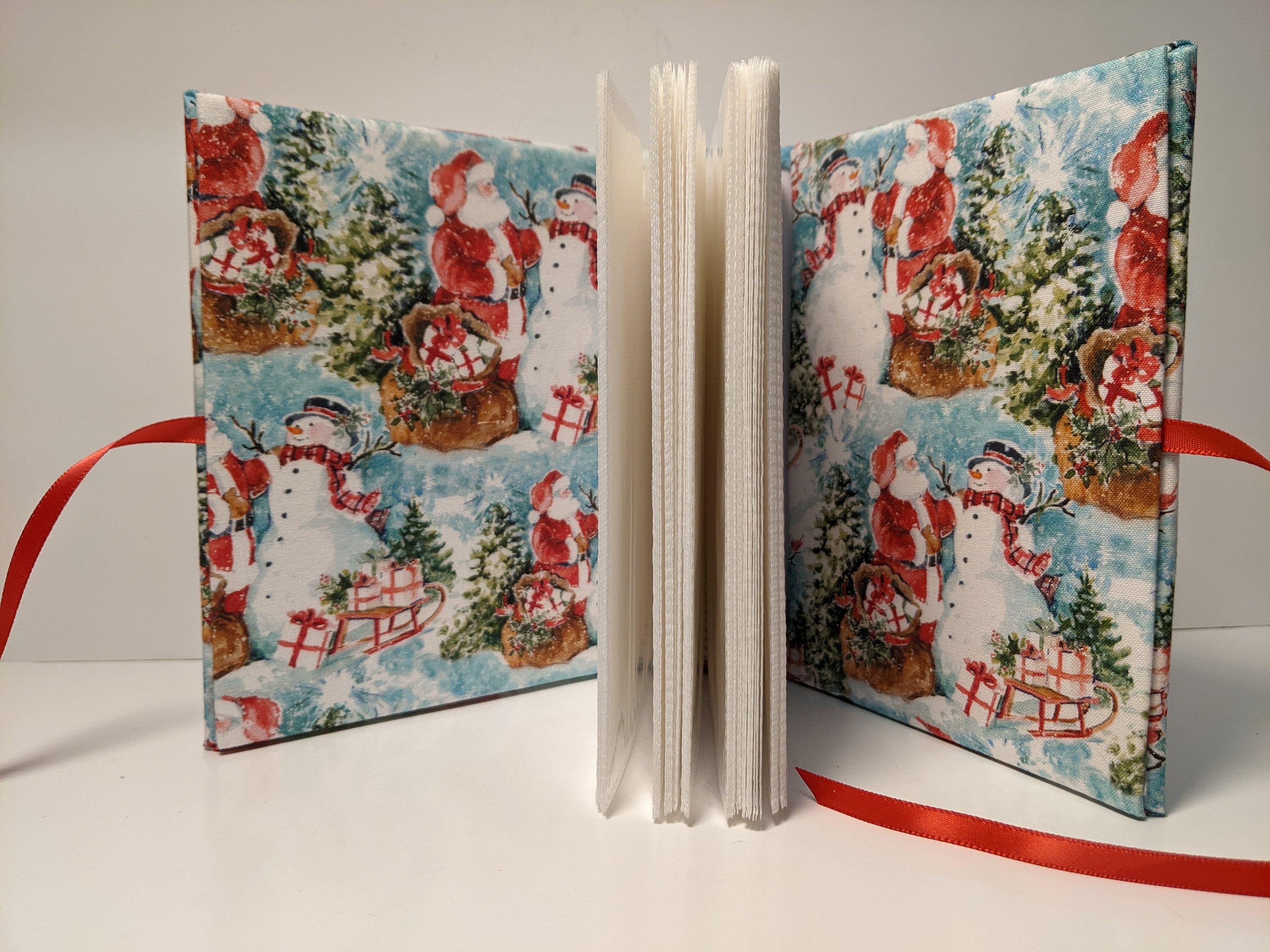 New Christmas Santa Photo Album Holds 100 4x6 Photos - Etsy