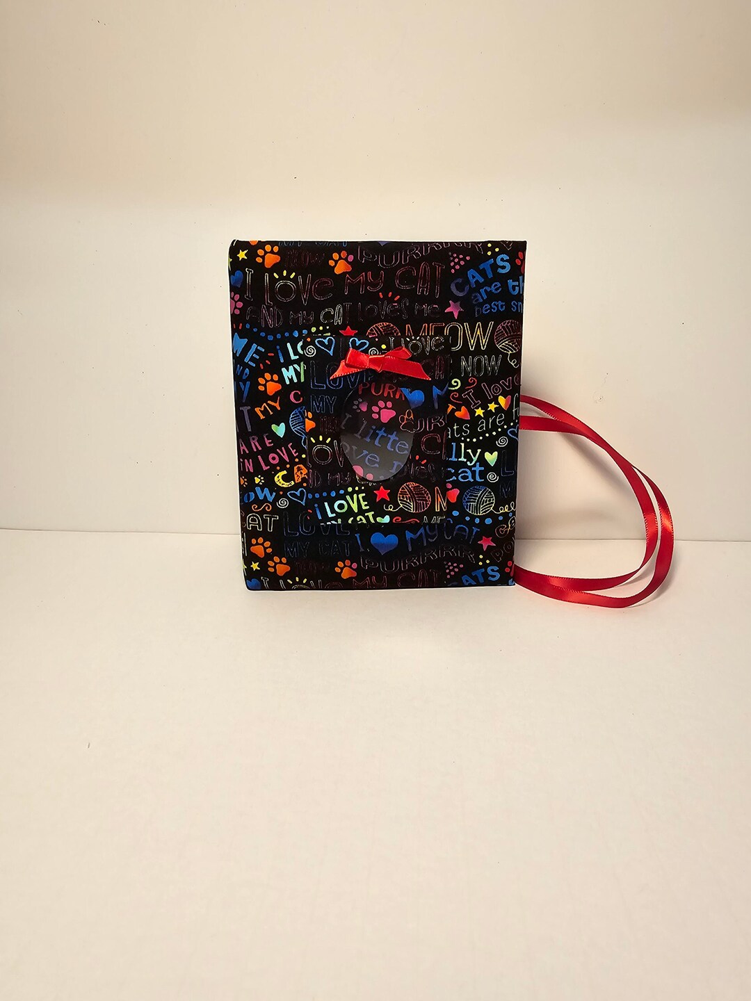 I Love Cats Photo Album - Personalized Photo Album - Holds 100 4x6 ...