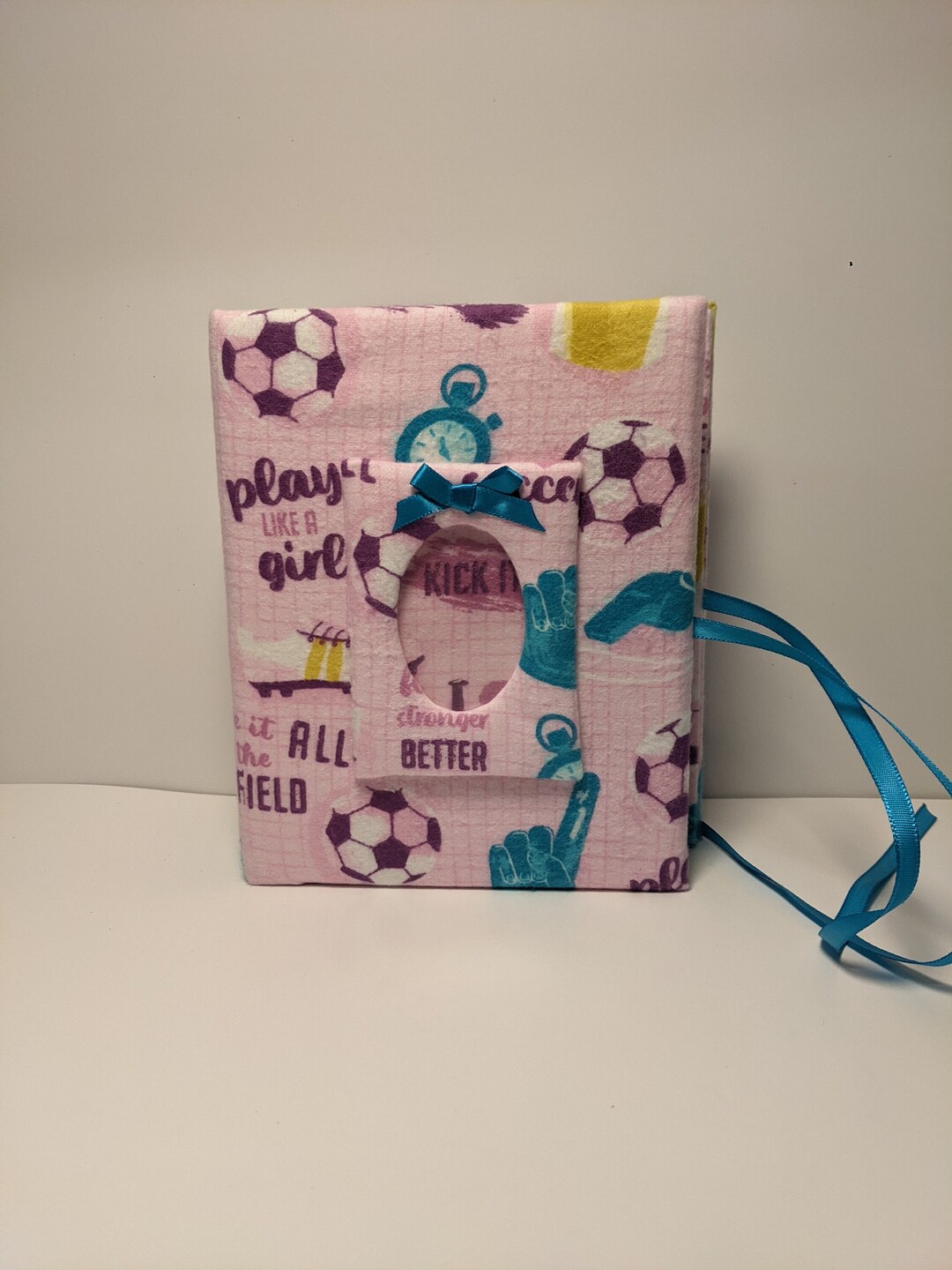 Girls Soccer Photo Album, Custom Soccer Photo Album - Holds 100 4x6 ...