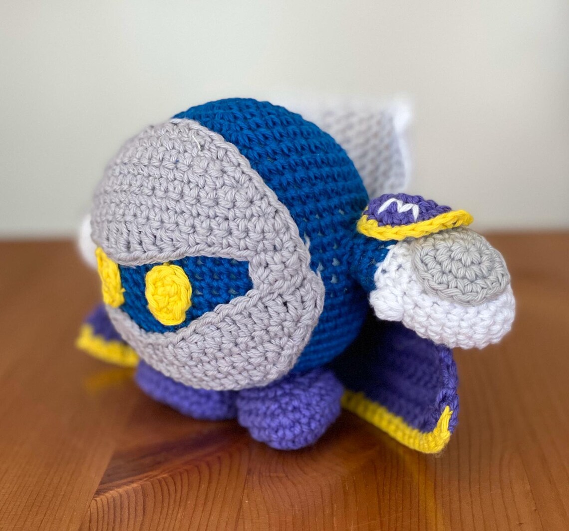 Amigurumi Meta Knight kirby Tutorial PDF File - Etsy