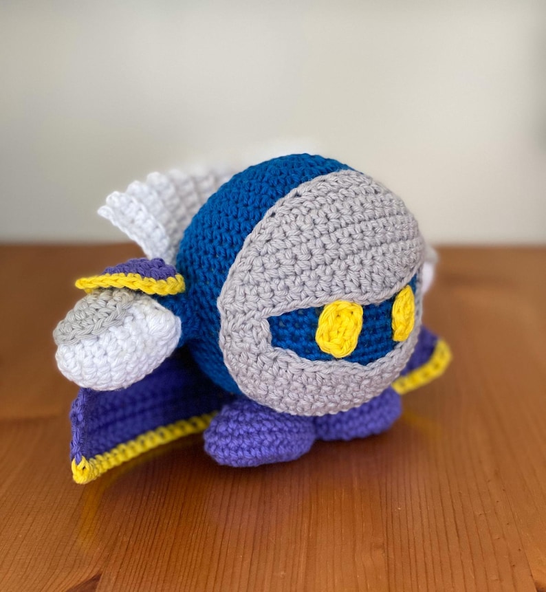 Amigurumi Meta Knight kirby Tutorial PDF File - Etsy