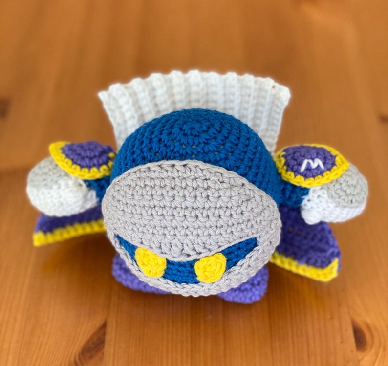 Amigurumi Meta Knight kirby Tutorial PDF File - Etsy