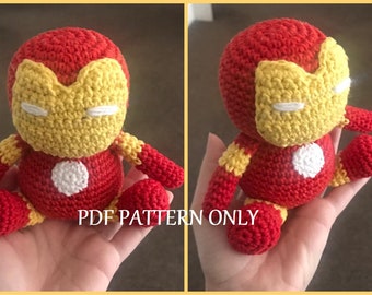 Iron Man Amigurumi | Etsy