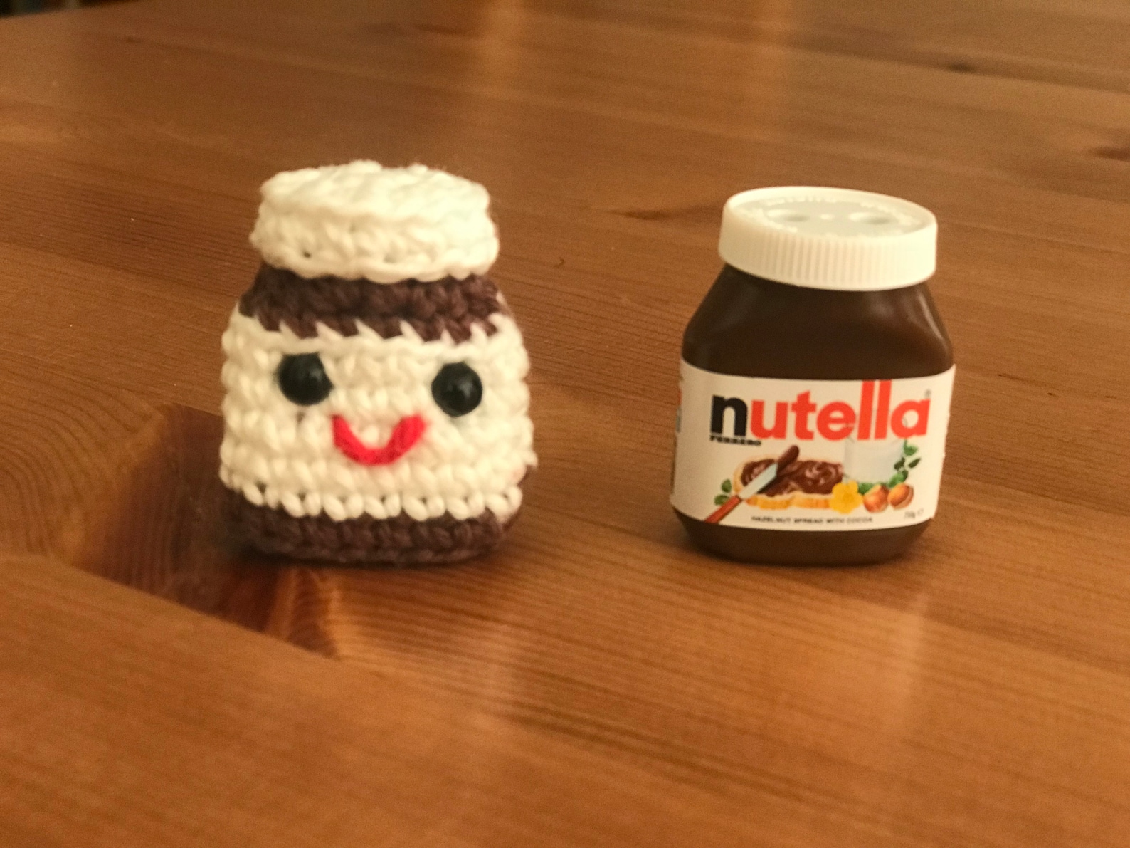 Amigurumi Mini Nutella keychain Tutorial PDF File | Etsy