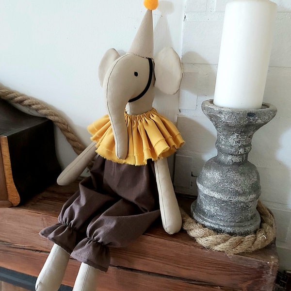 Linen Stuffed Animal - Etsy