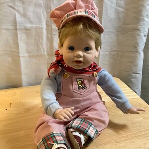 1990 Ashton Drake “jimmy” Train Conductor Porcelain Doll by Elle ...