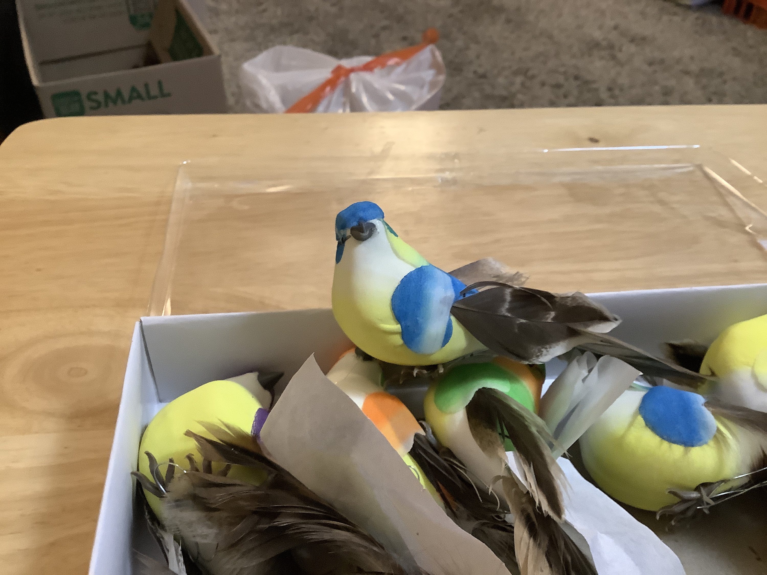 Realistic Looking Birds. Real Feathers. - Etsy