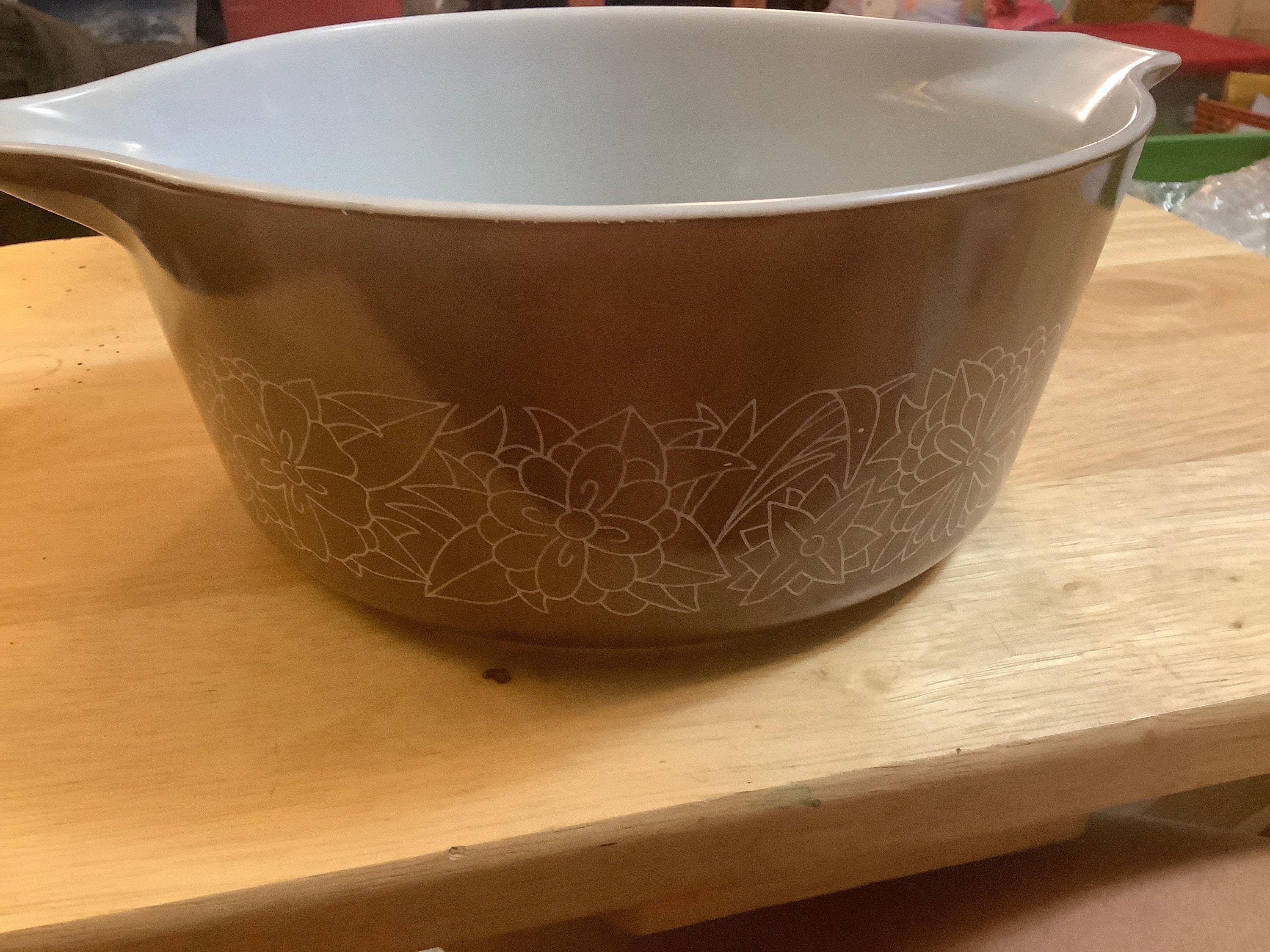 Pyrex 471-B Woodland Brown Casserole Dish - Etsy