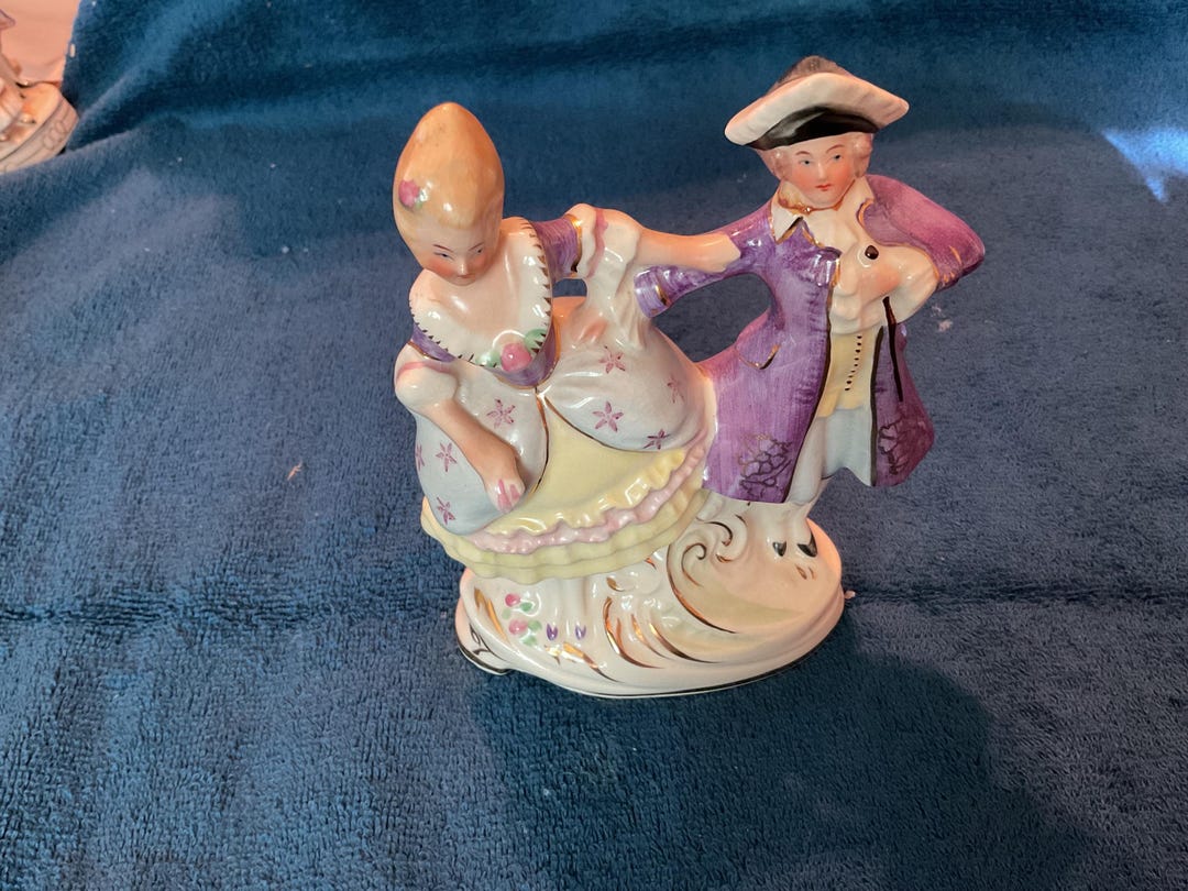 Primrose Path Dancing Victorian Couple Measures 6 Tall - Etsy