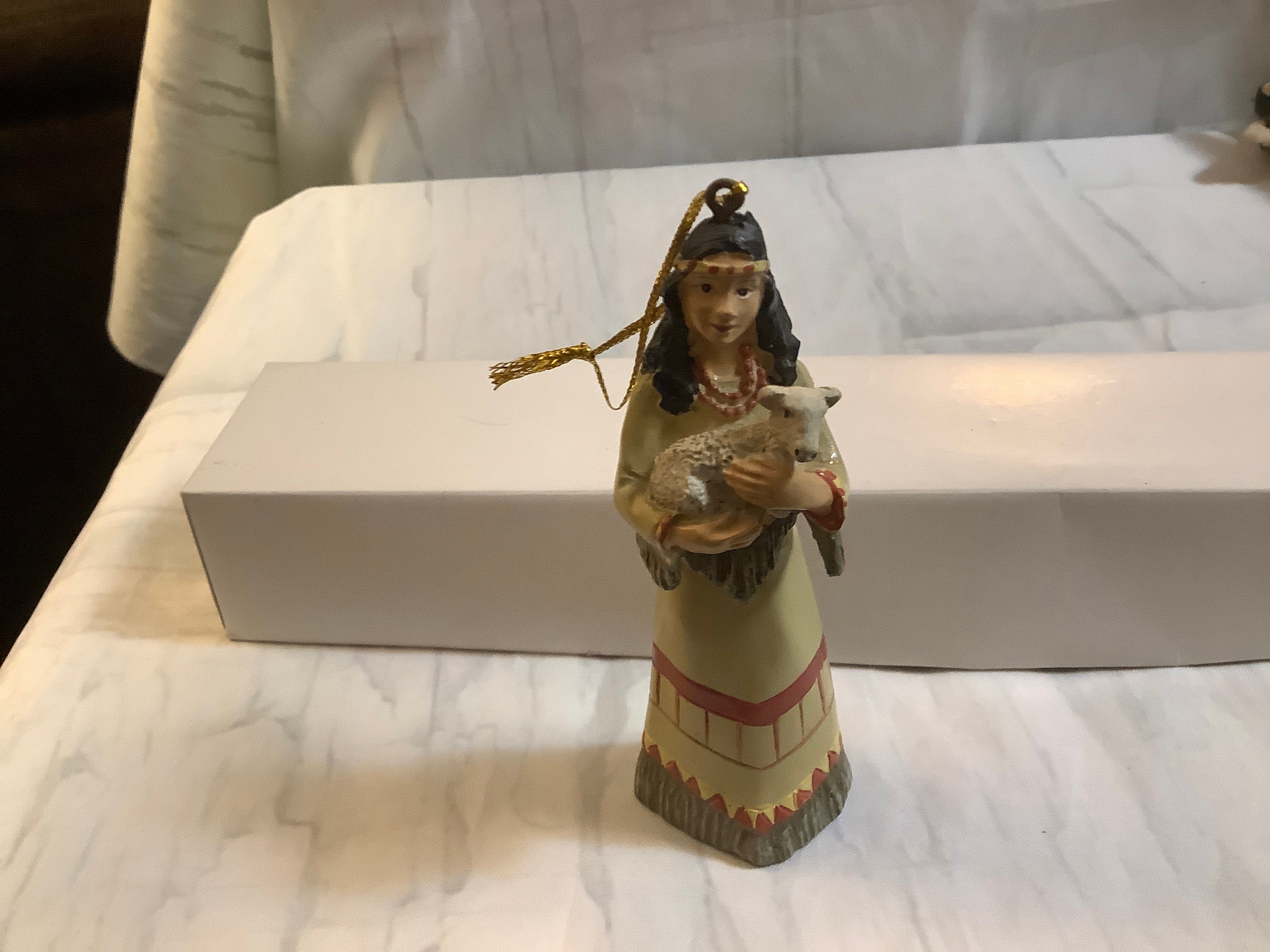 Set of 5 Native American Angel Ornaments - Etsy