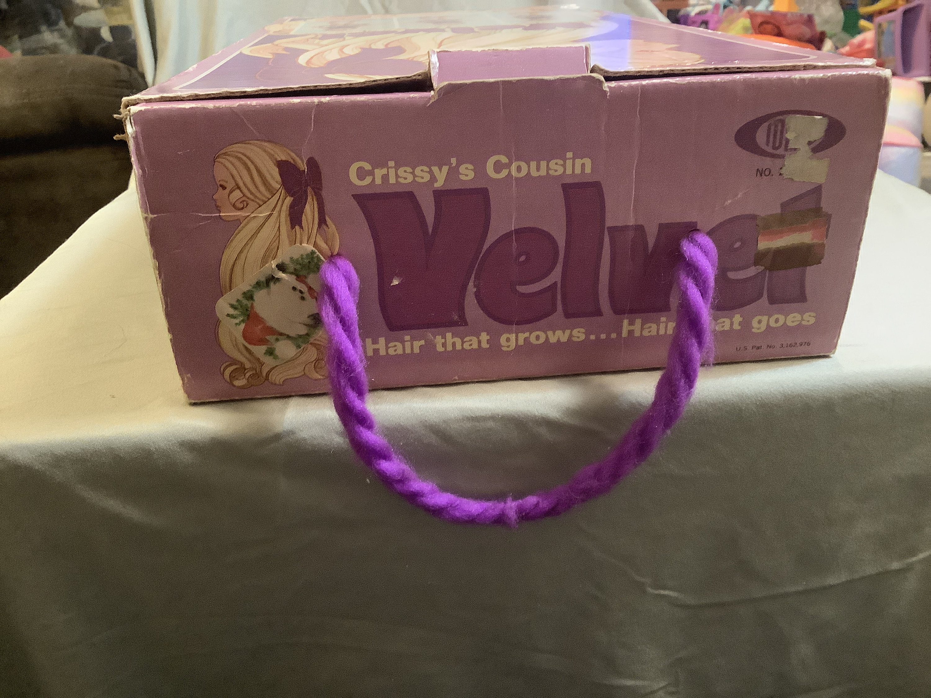 Vintage Velvet Chrissys Cousin, With Hair That Grows and Grows. 1970 - Etsy