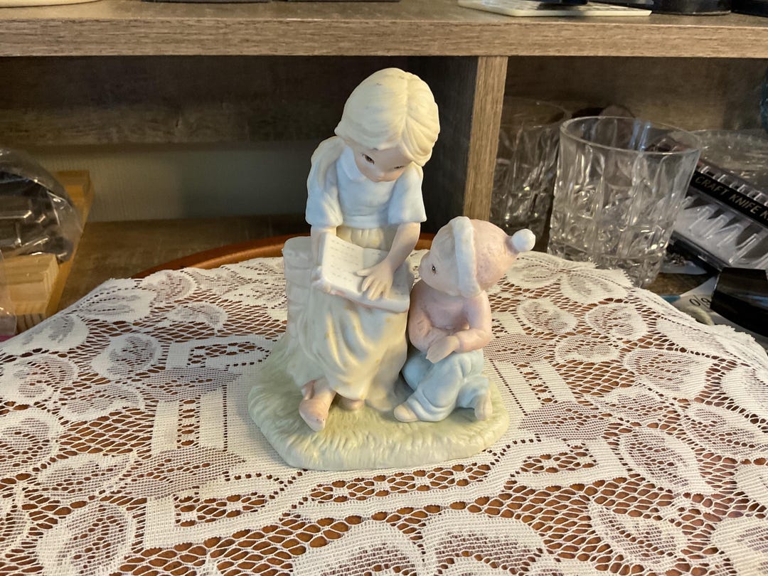 Vintage Lefton Christopher Collection Learning From the Bible Model ...