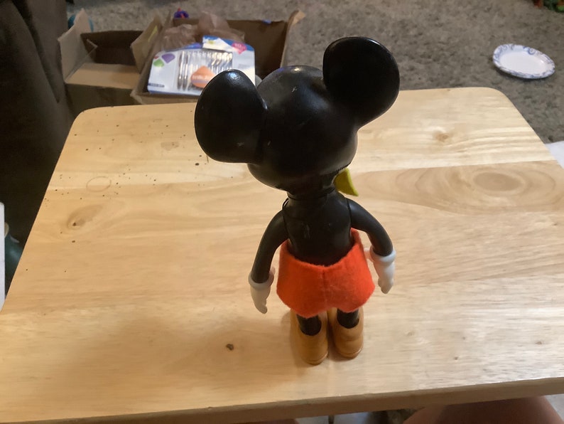 Vintage Rubber Mickey Mouse With Movable Arms and Legs. - Etsy