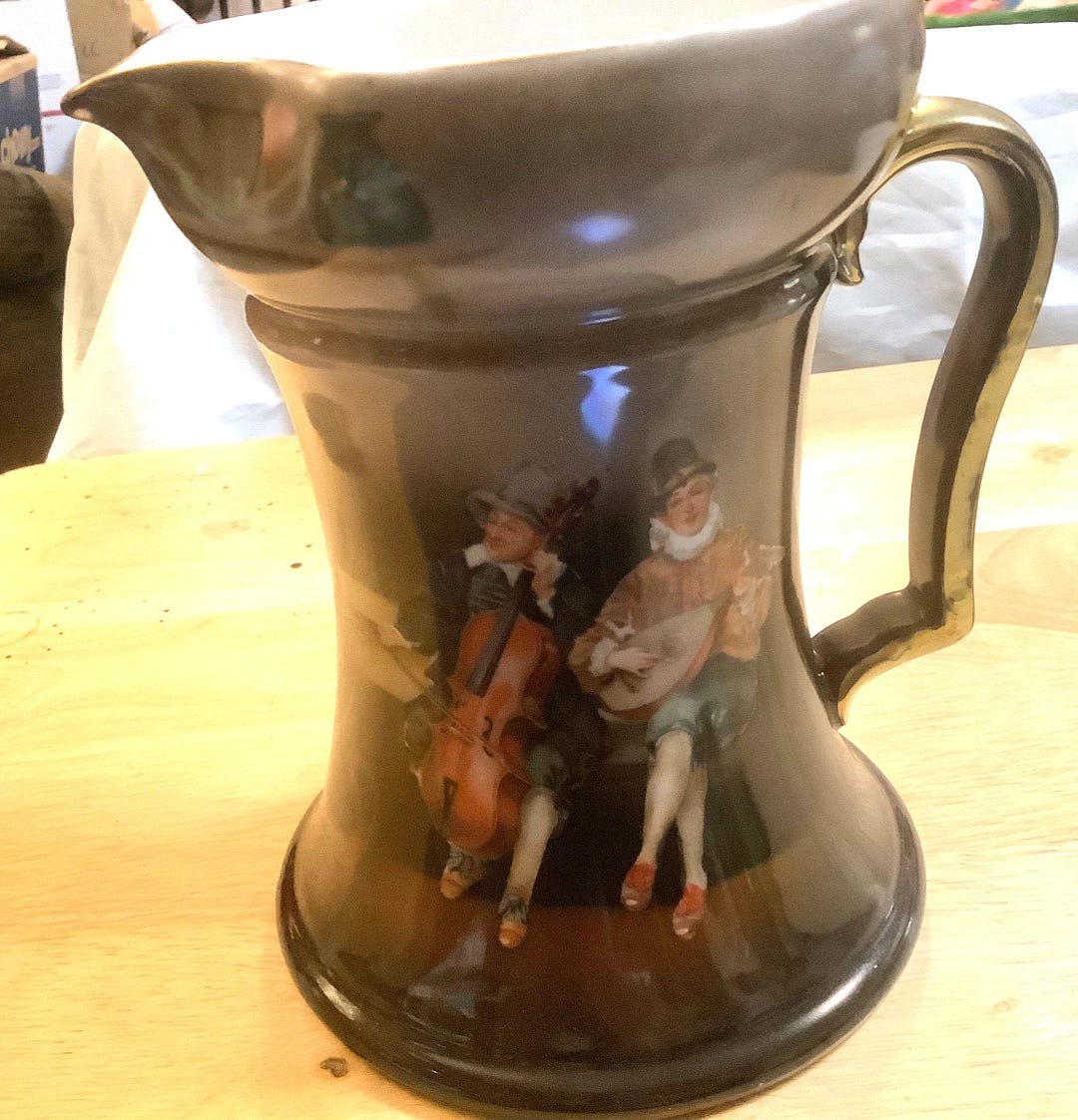 Royal Bayreuth Bavaria Scenic Pitcher - Etsy