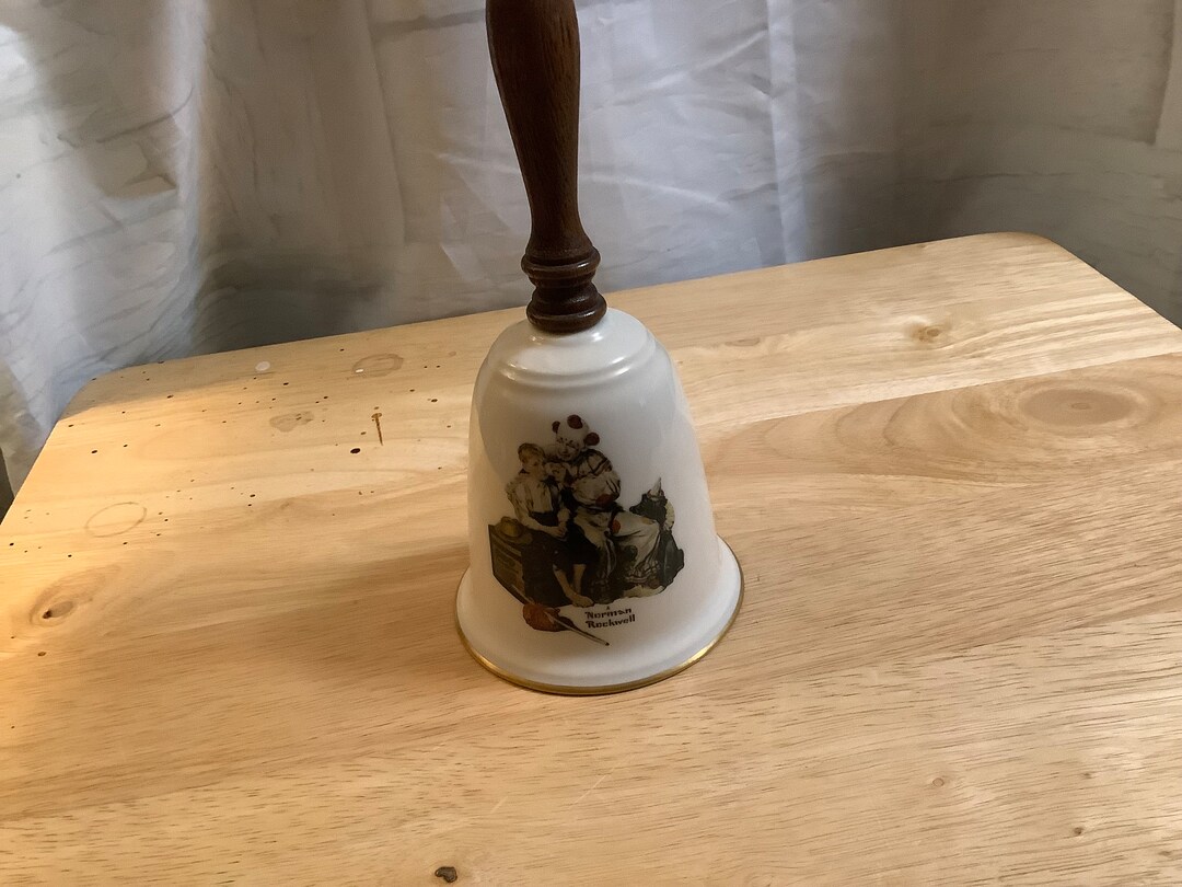 Gorham the Clown Bell, First Edition Norman Rockwell Collector Bell ...