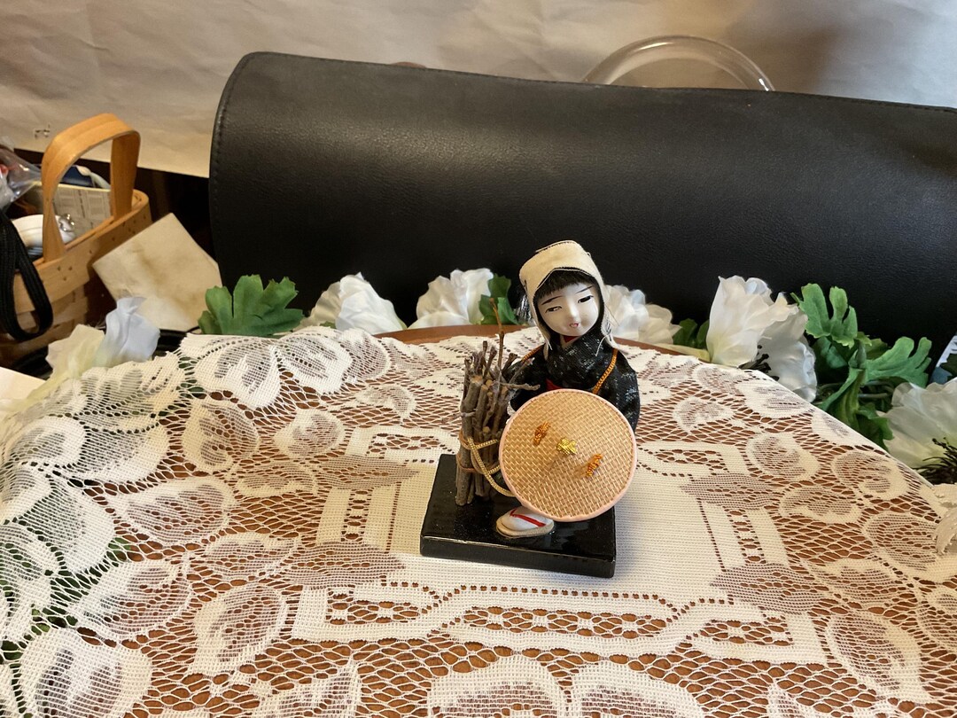 Uji Tea Picking Woman Handmade in Japan Measures 3.5” Tall - Etsy