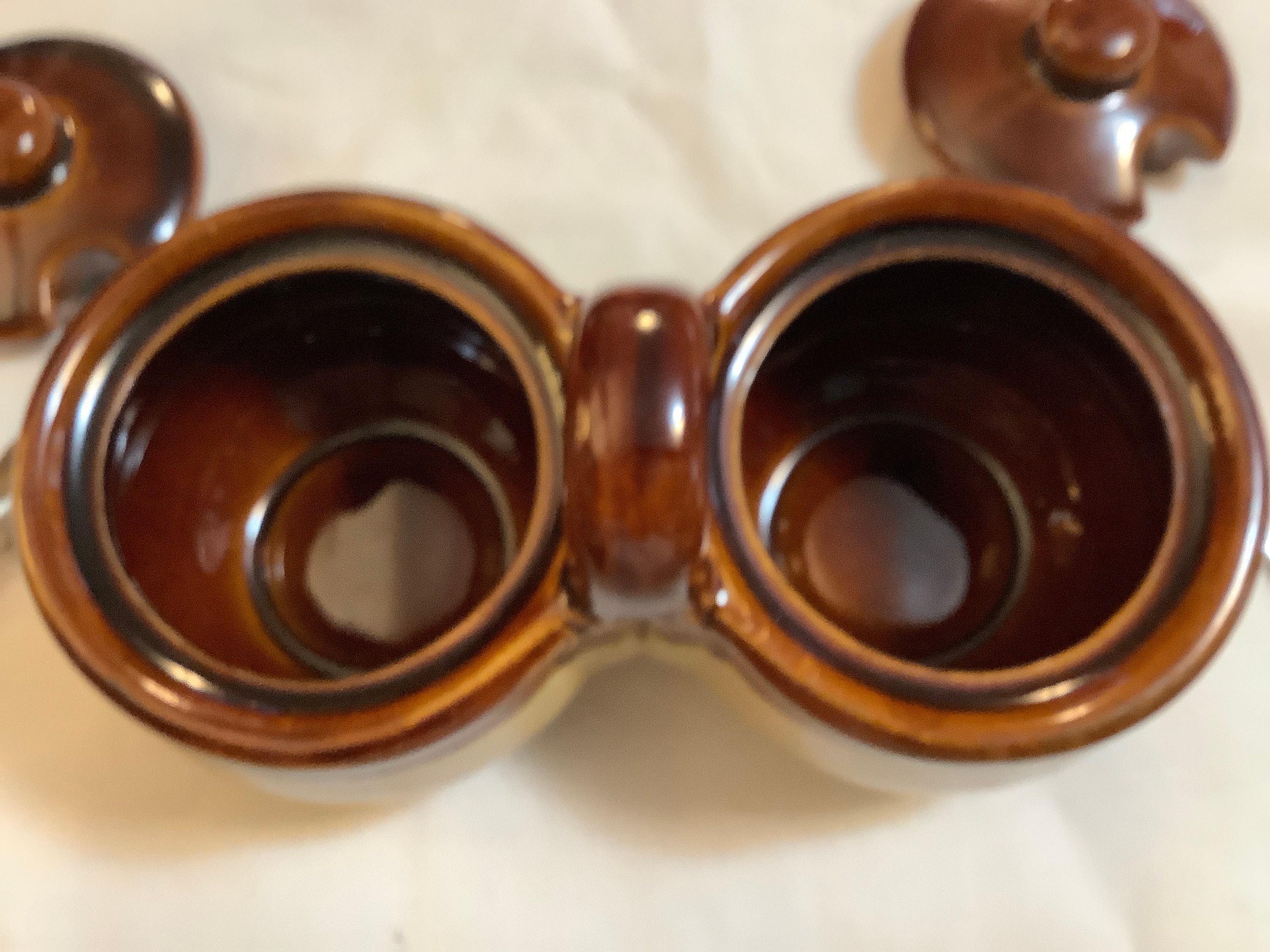 Vintage Condiment Container. Complete With Lids and Original Spoons - Etsy