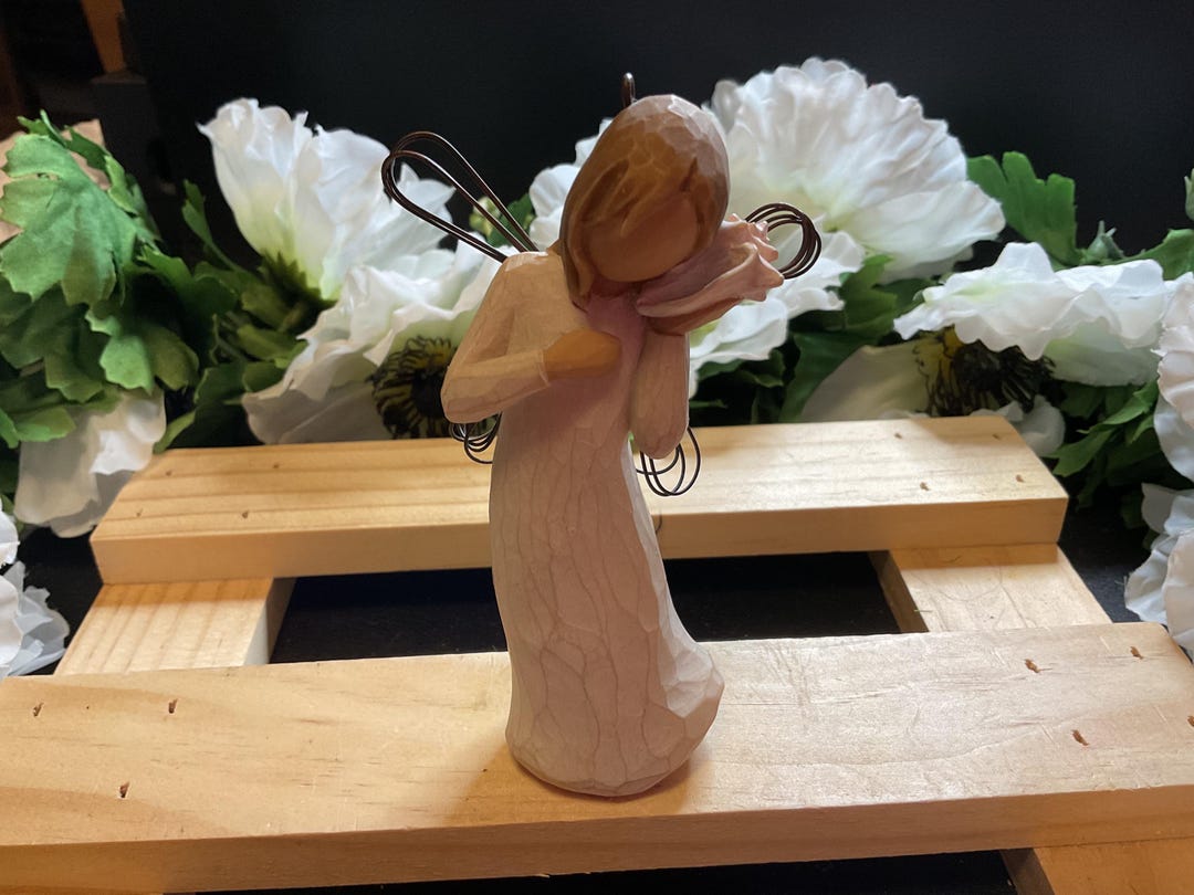 Willow Tree Angel Figurine: Thinking of You, Ornament Option - Etsy
