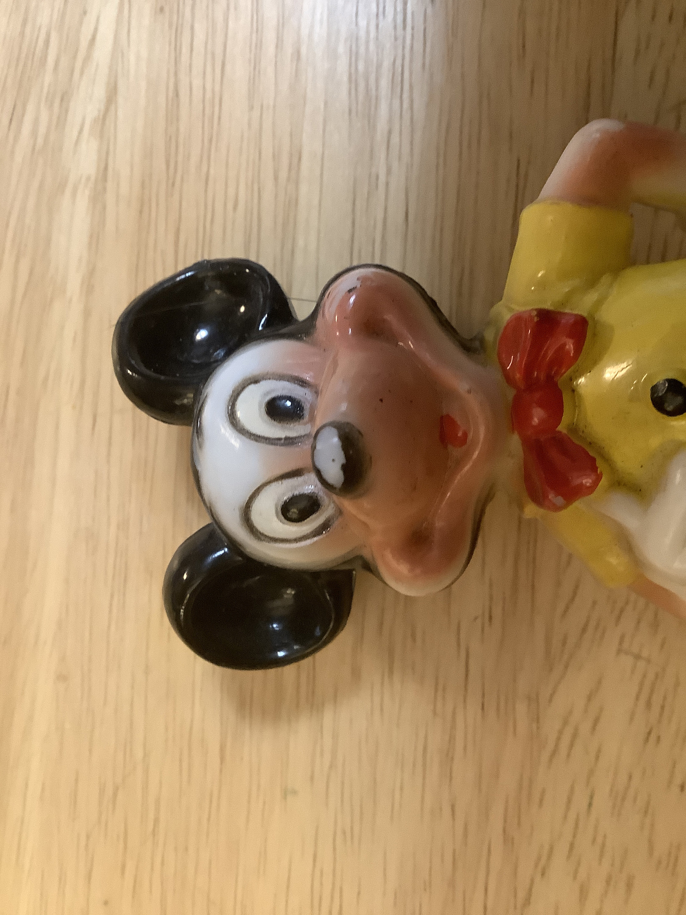 Vintage Plastic Mickey Mouse Collectable - Etsy