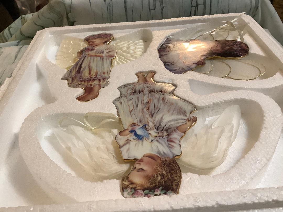 1st Set of Heavens Little Angels Collection by Bradford Exchange. With ...