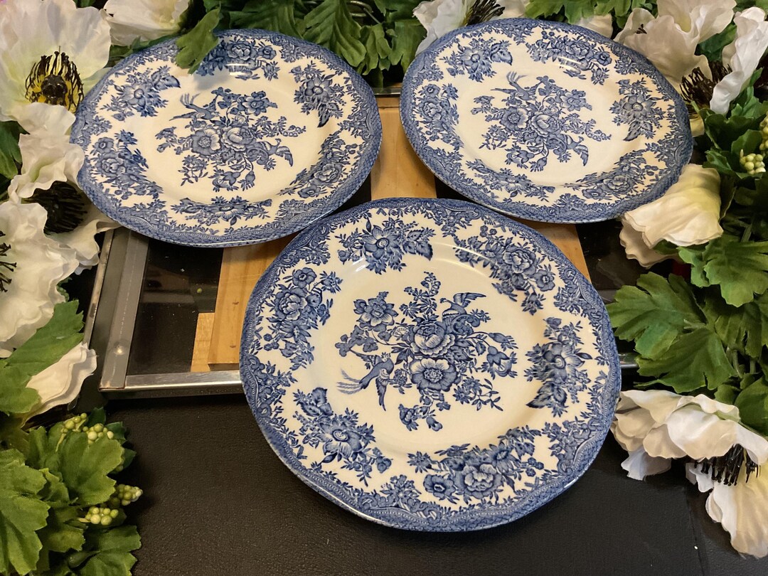 Set of 3 English Tableware by Unicorn Asiatic Pheasant Made in ...