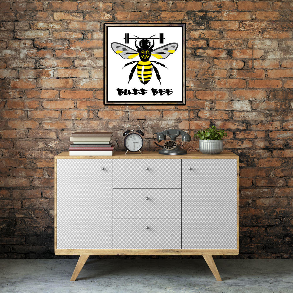Buff Bee, Printable Quote, Printable Wall Art, Printable Home Décor ...